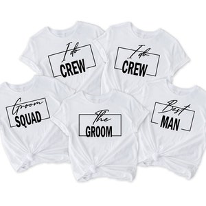 Groom Crew Shirts, Groom Squad Shirt, Groom Tshirt for Bachelor Party ...