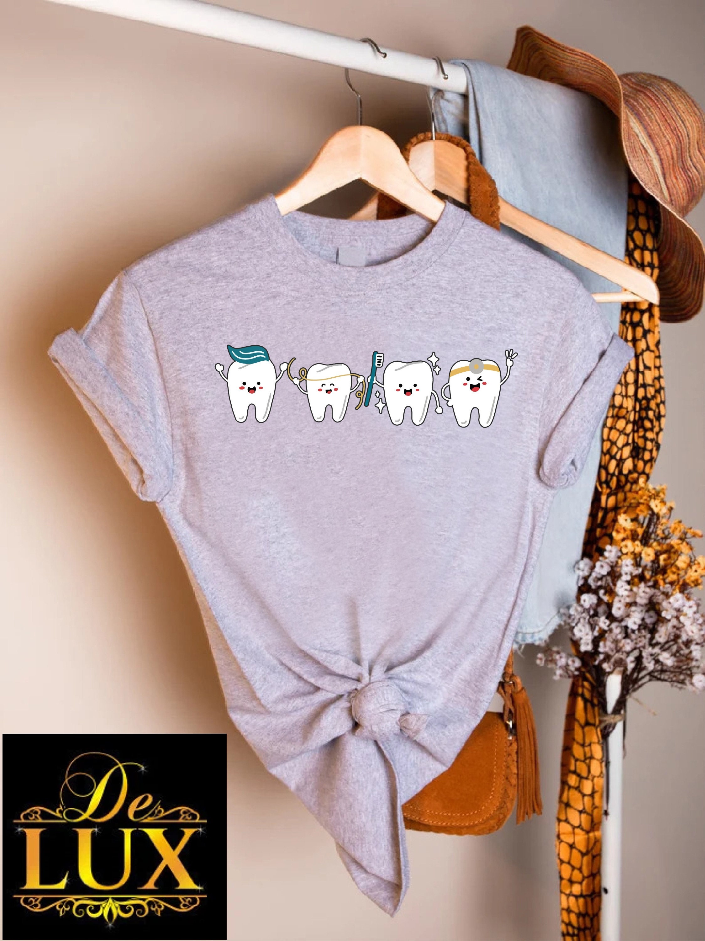 Funny Tooth Shirt, Dental Hygienist Tee, Funny Dental Gift, Gift for ...
