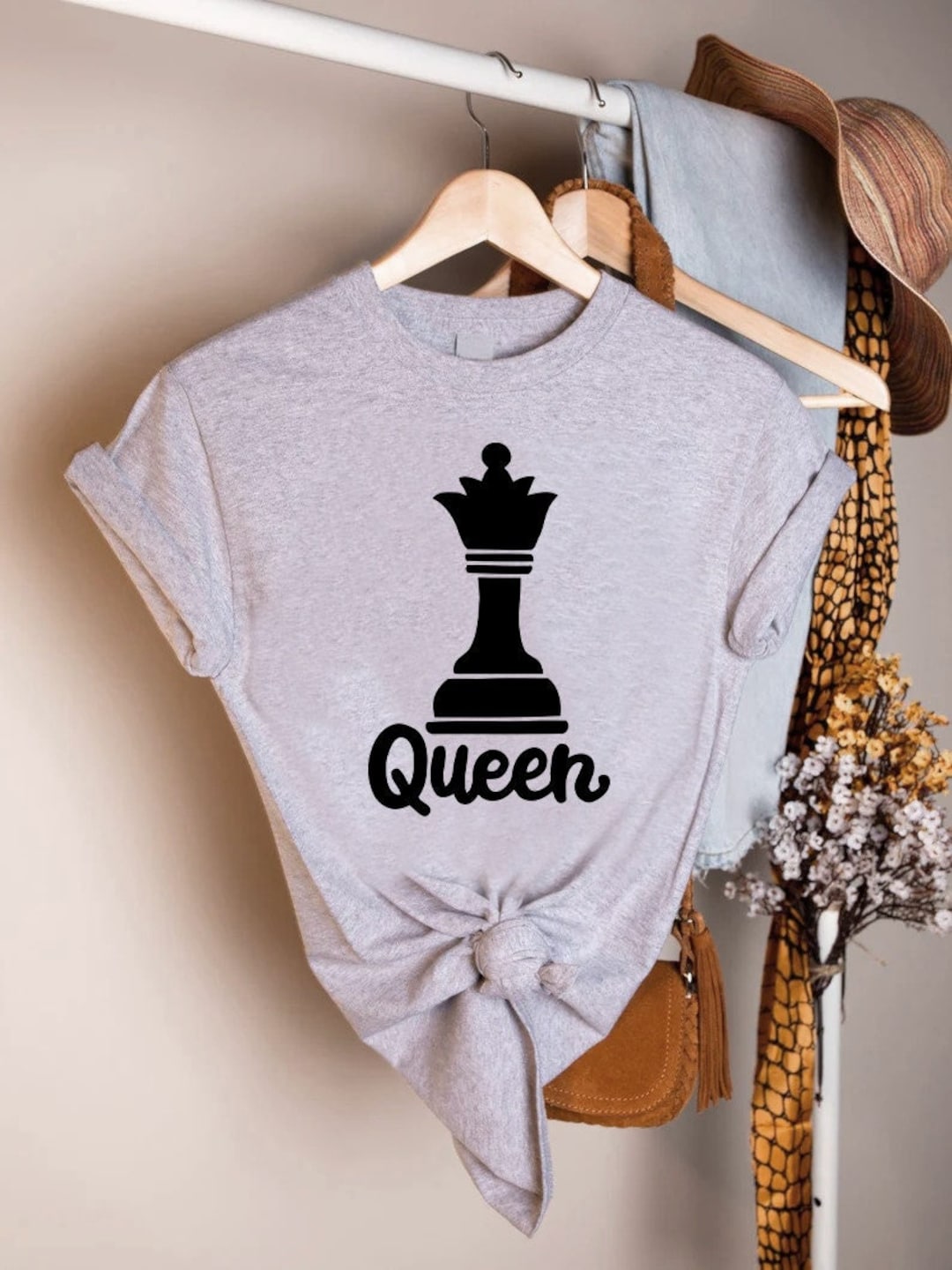 Chess Queen Tshirt, Chess Shirt for Women, Gift for Chess Lover Mom ...