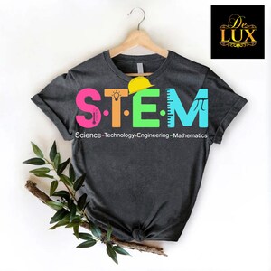 Science Technology Engineering Math Shirt,teacher Appreciation Gift ...
