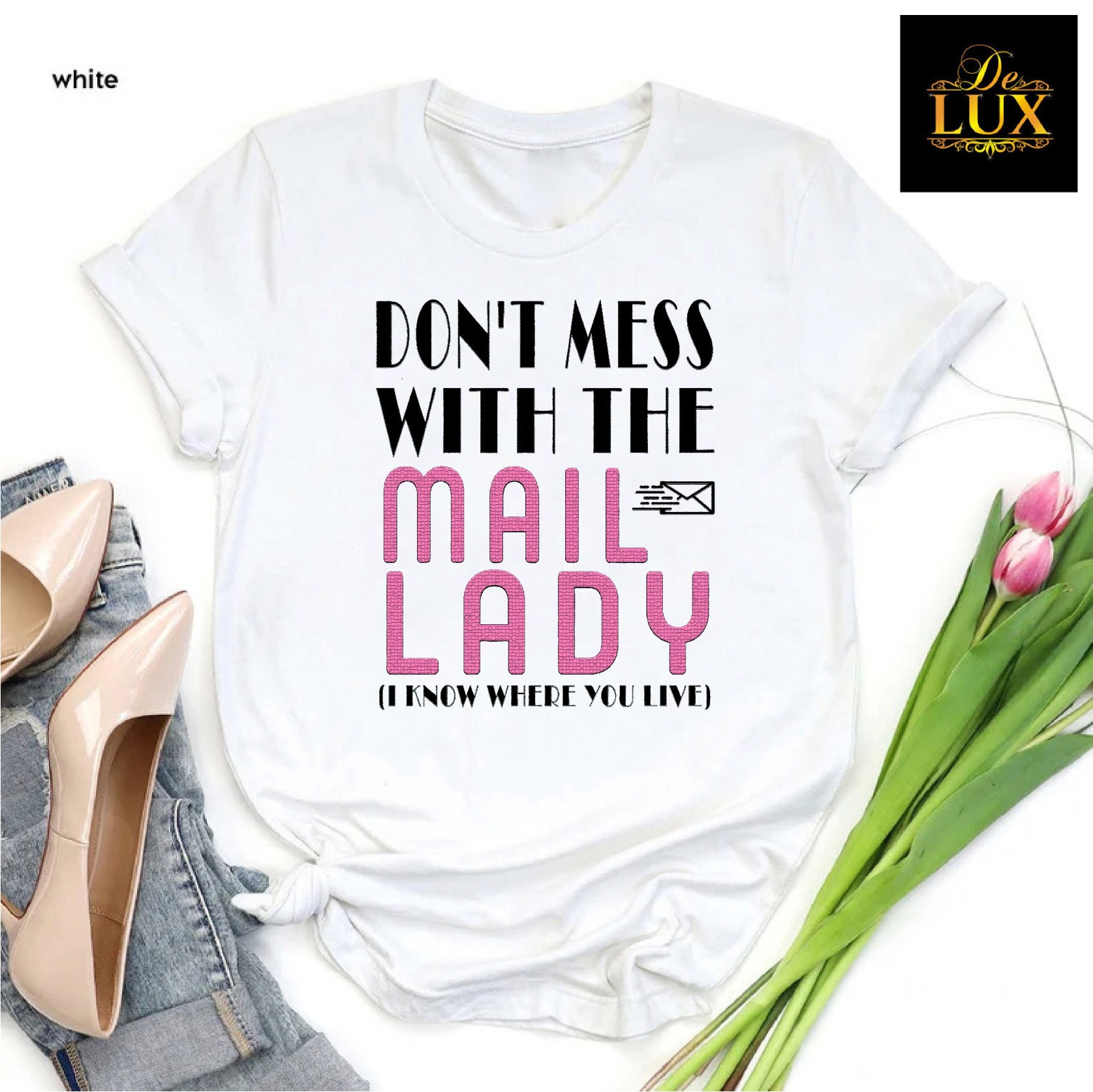 Postal Worker Shirt ,mail Lady Shirt,gift for Mailwomen,mail Carrier ...