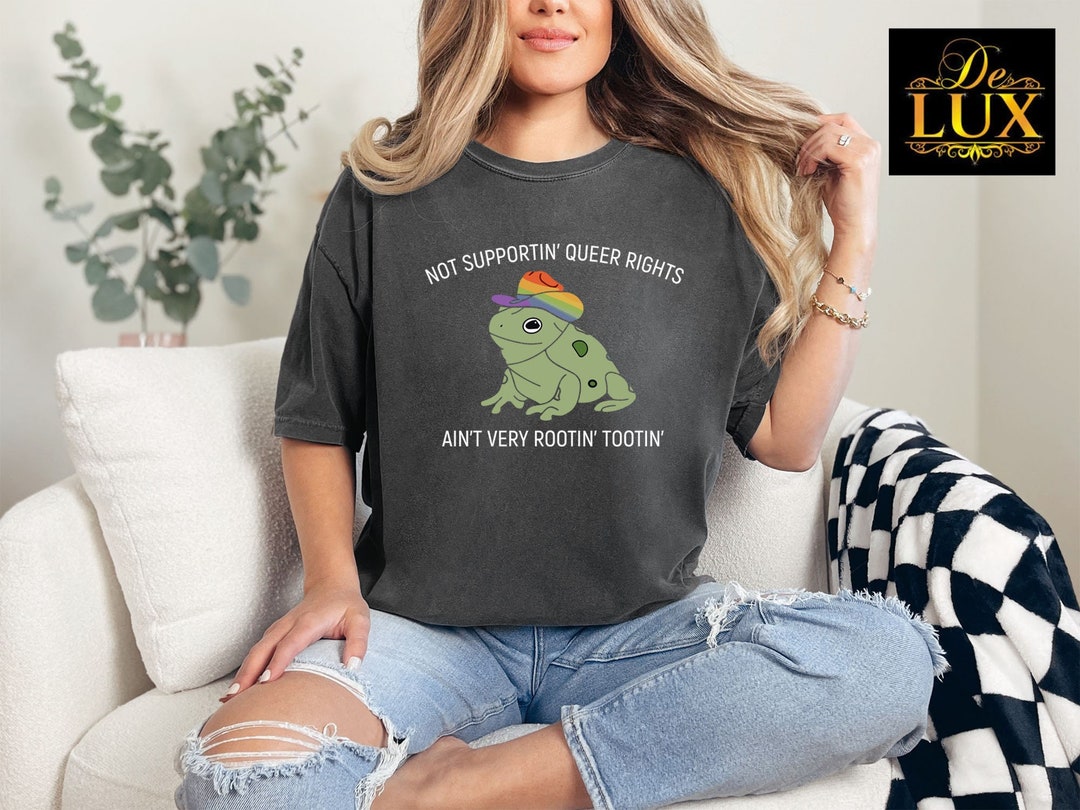 Comfort Colors® LGBTQ Pride Shirt, Queer Rights Tshirt, Queer Pride ...