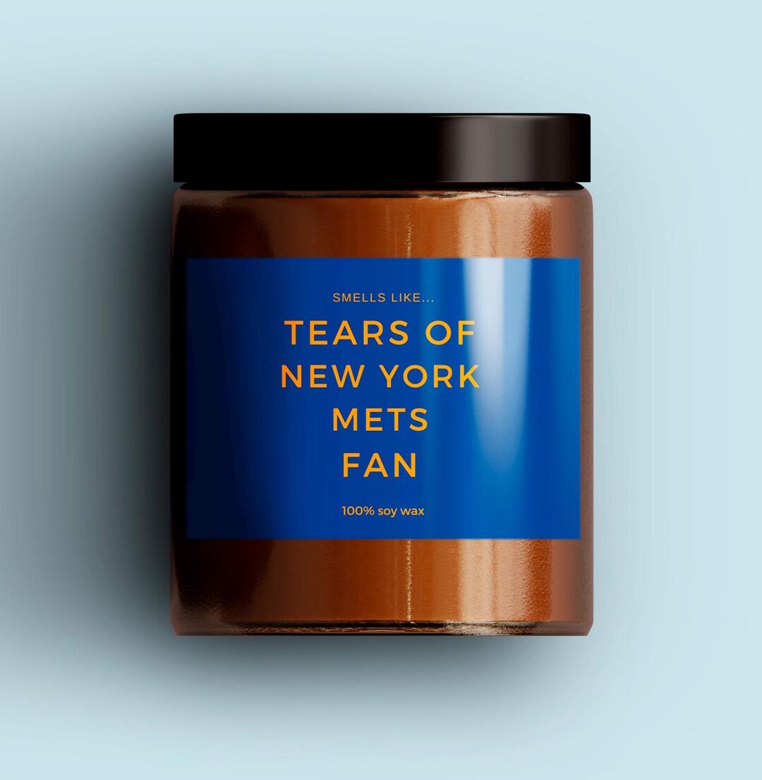Funny Candle Gift for New York Mets Fan - Baseball Gift for Birthday ...
