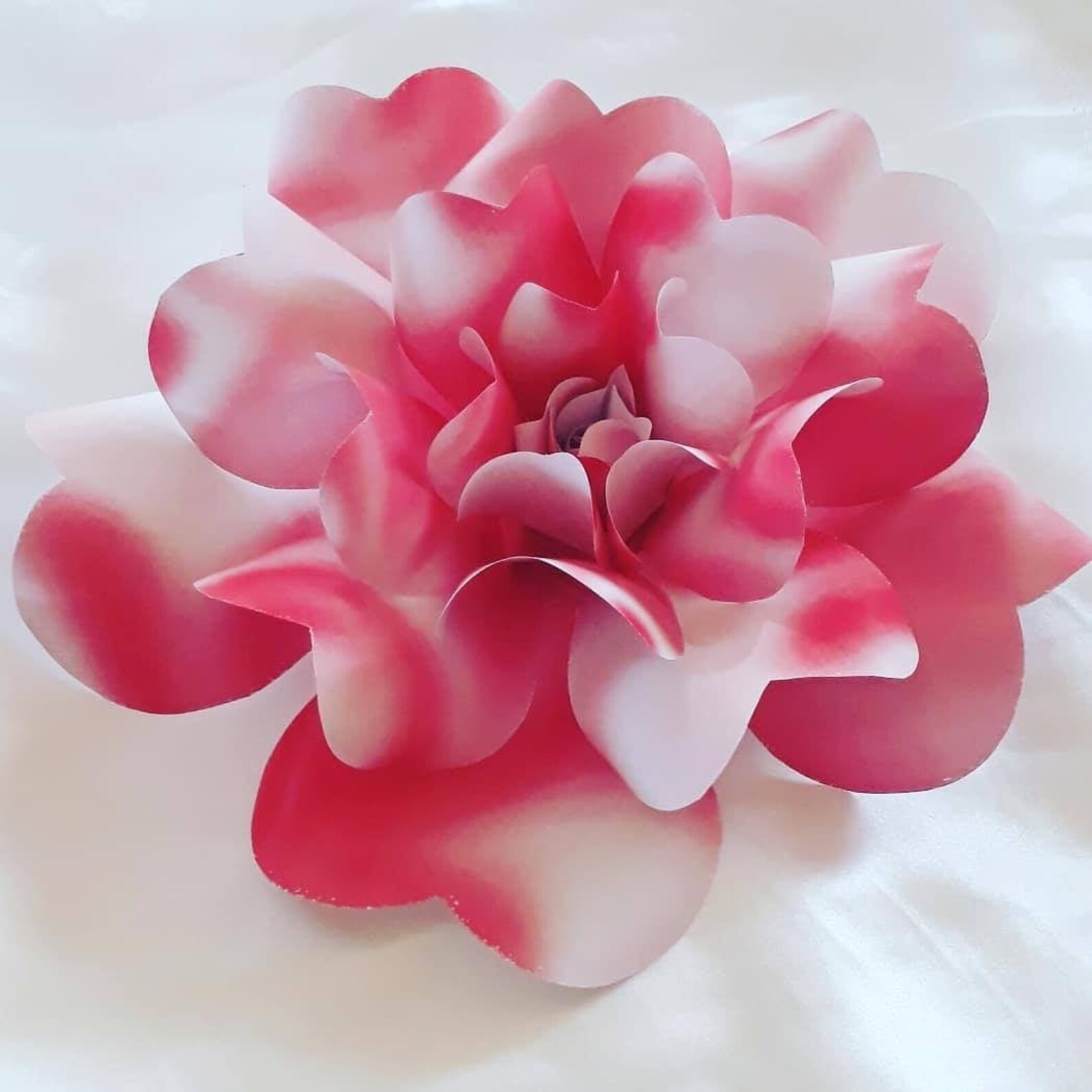 Printable Paper Flower PNG Image, DIY Paper Flower Pattern, Paper ...