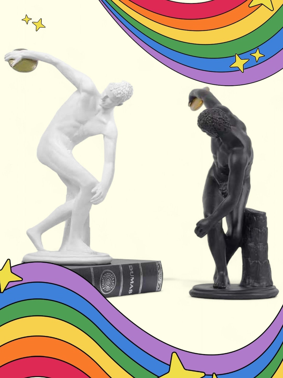 Paris 2024 Olympics Discus Thrower Statue, Sports Sculpture, Gift for ...