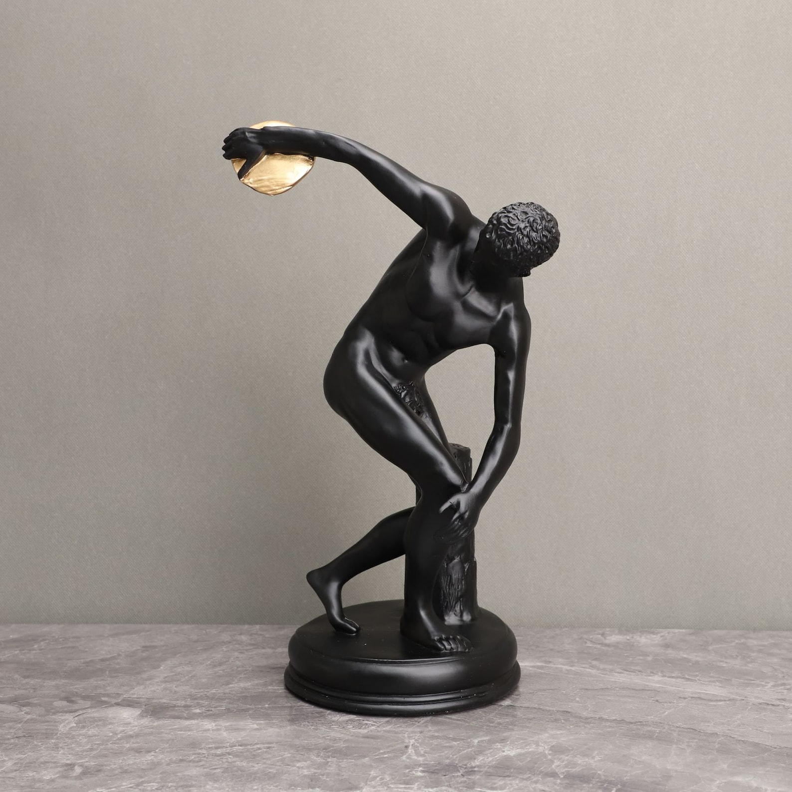 Paris 2024 Olympics Discus Thrower Statue, Sports Sculpture, Gift for ...
