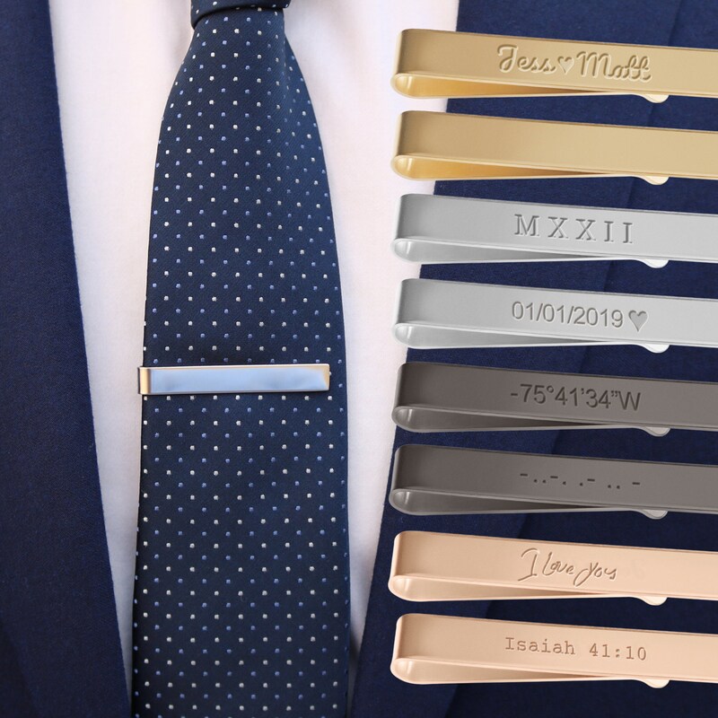 Tie Clip - Etsy