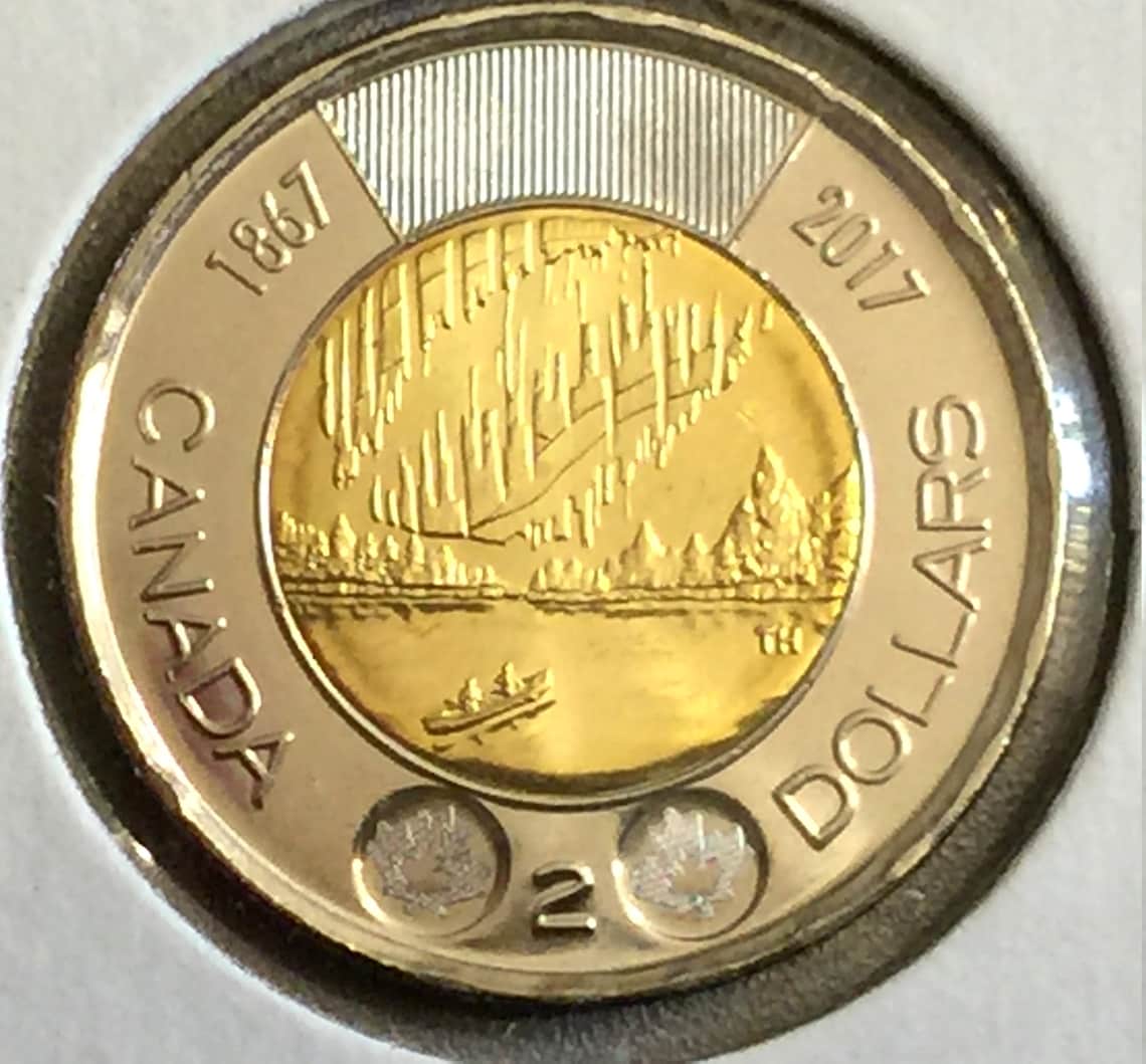 2017 1867 Canada 2 Dollar Dance Of The Spirits uncirculated | Etsy