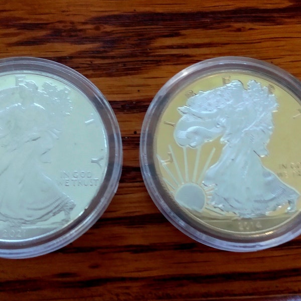 Gold Plated Coin - Etsy