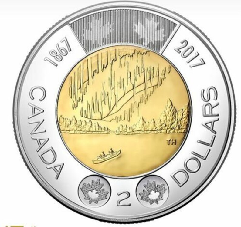 2017 1867 Canada 2 Dollar Dance of the Spirits Uncirculated | Etsy Canada