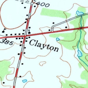 Carthage Texas Vintage Original USGS Topo Map 1958 Beckville | Etsy