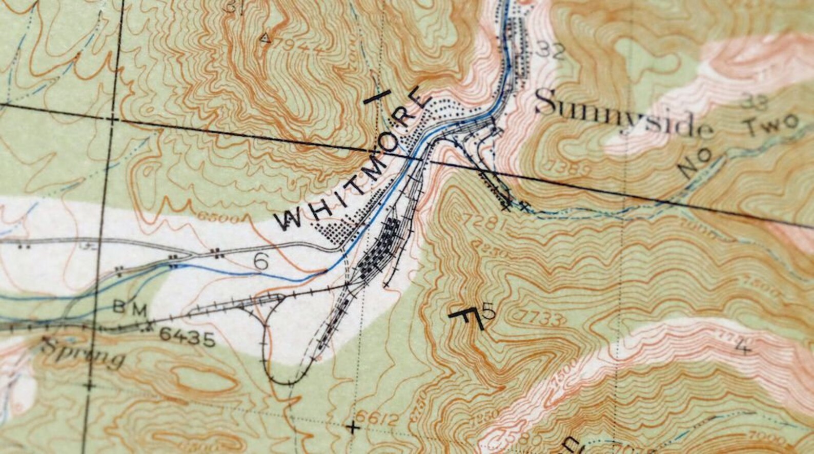 1915 Sunnyside Utah Historical Antique Original USGS Topo Map - Etsy