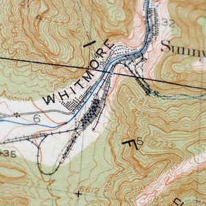 1915 Sunnyside Utah Historical Antique Original USGS Topo Map - Etsy