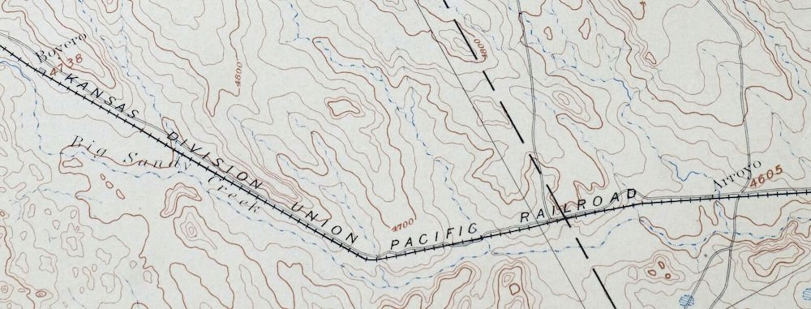 Arroyo Colorado Historical Rare Antique Original USGS - Etsy