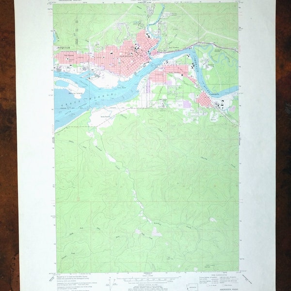 Usgs Map - Etsy