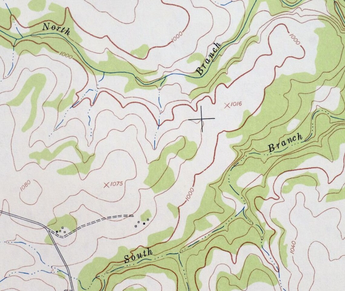 Fort Hood Twin Mountains Topsey Texas Vintage Original USGS Army COE ...