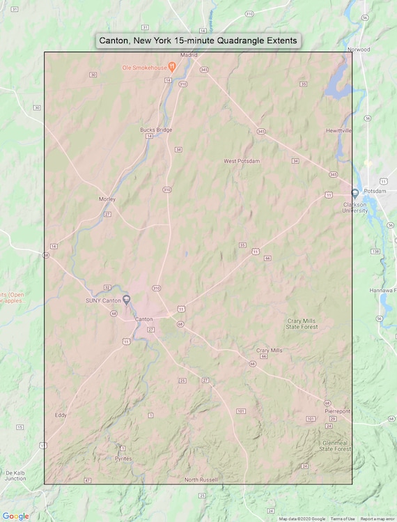 Canton Il Map Google