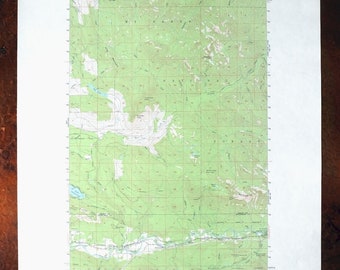 Oso Hazel Dry Lake Washington Vintage Original USGS Topo Map 1956 Gee ...