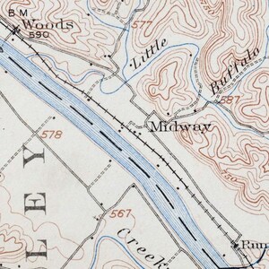 1908 Winfield Bancroft Southside West Virginia Historical Rare - Etsy