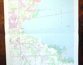 Old Tampa Bay Map - Etsy