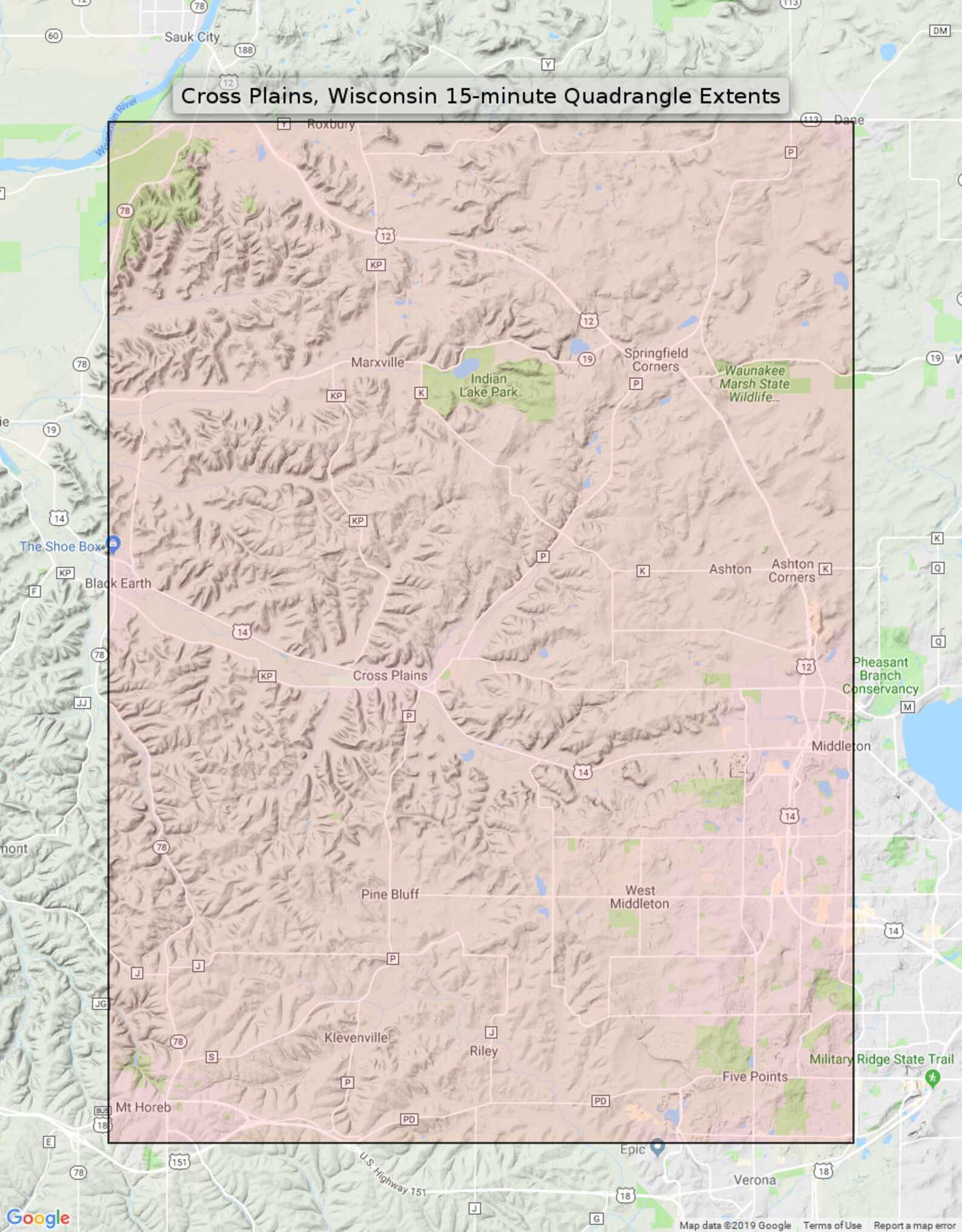 Cross Plains Wisconsin Vintage Original USGS Topo Map 1909 - Etsy