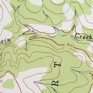 Fort Hood Twin Mountains Topsey Texas Vintage Original USGS Army COE ...