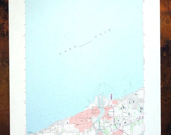 Ashtabula Ohio Map - Etsy
