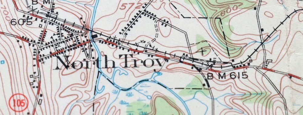 Irasburg Vermont Vintage Original USGS Topographic Map 1953 - Etsy