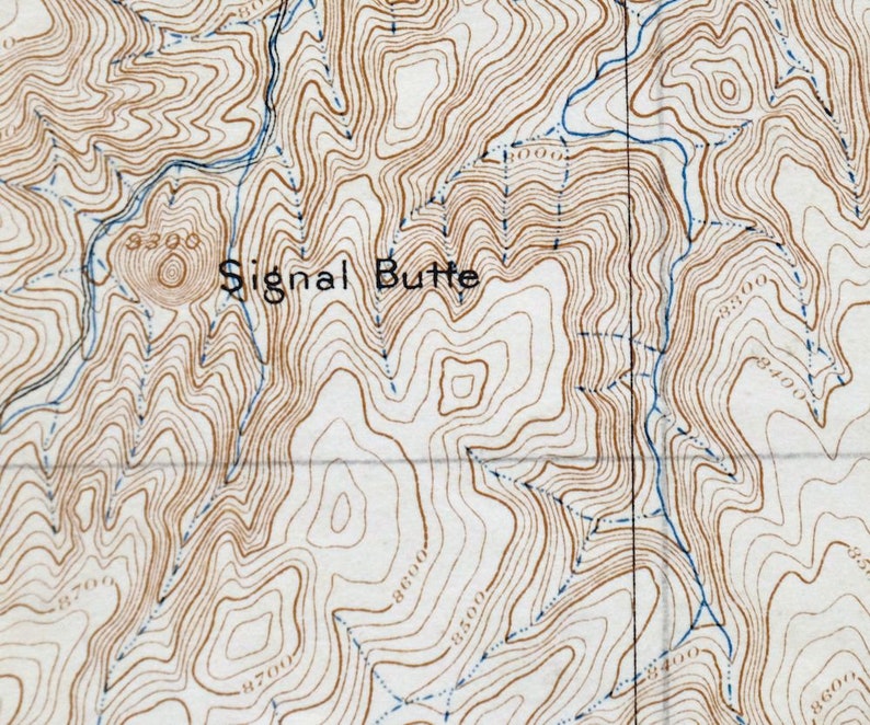 Platte Canyon Deckers Colorado Vintage Original USGS Topo Map | Etsy