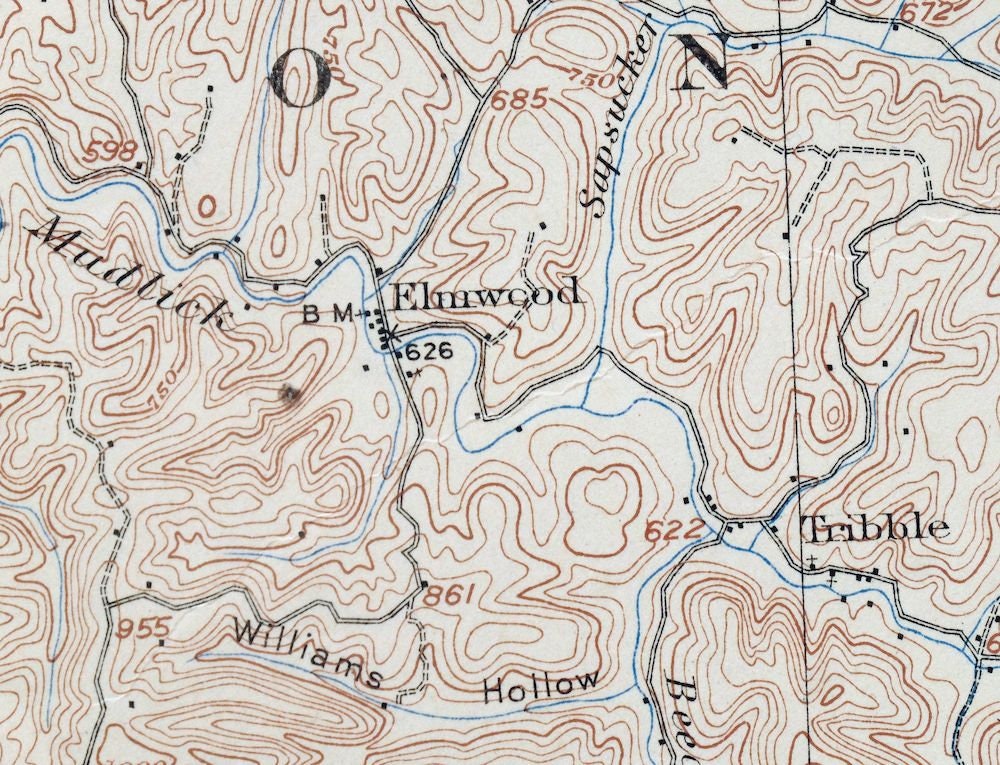 1908 Winfield Bancroft Southside West Virginia Historical Rare - Etsy