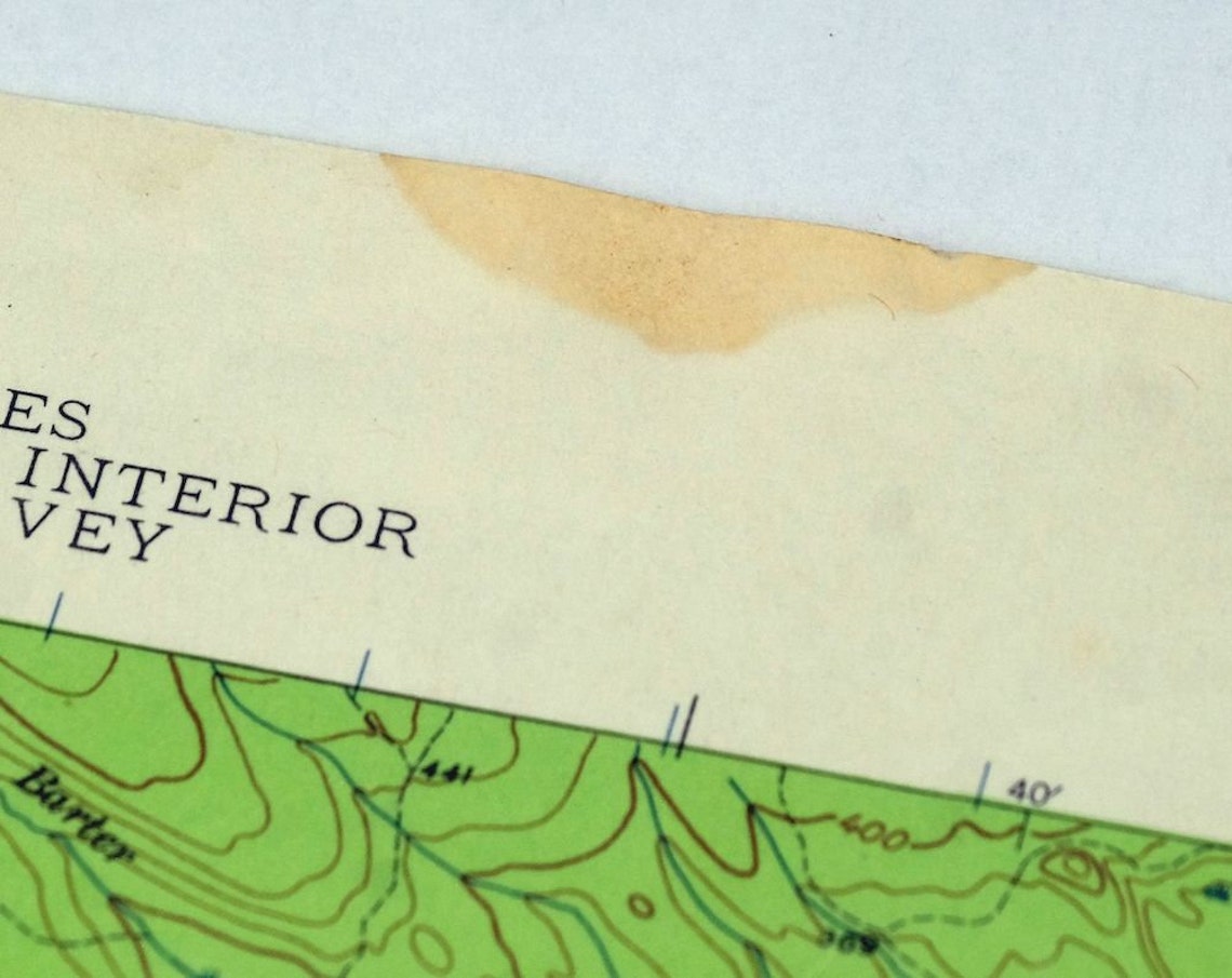 Waite Maine Vintage Original USGS Army Corp of Engineers Topo - Etsy UK