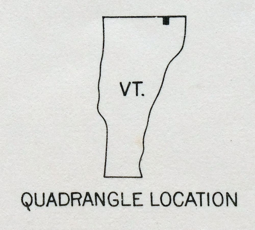 Irasburg Vermont Vintage Original USGS Topographic Map 1953 - Etsy