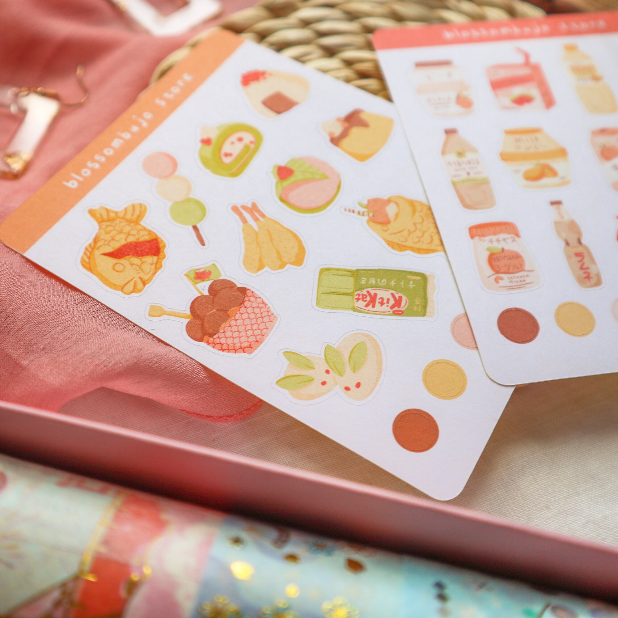 Stickers Bundle Japan Bullet Journal Stickers Planner | Etsy