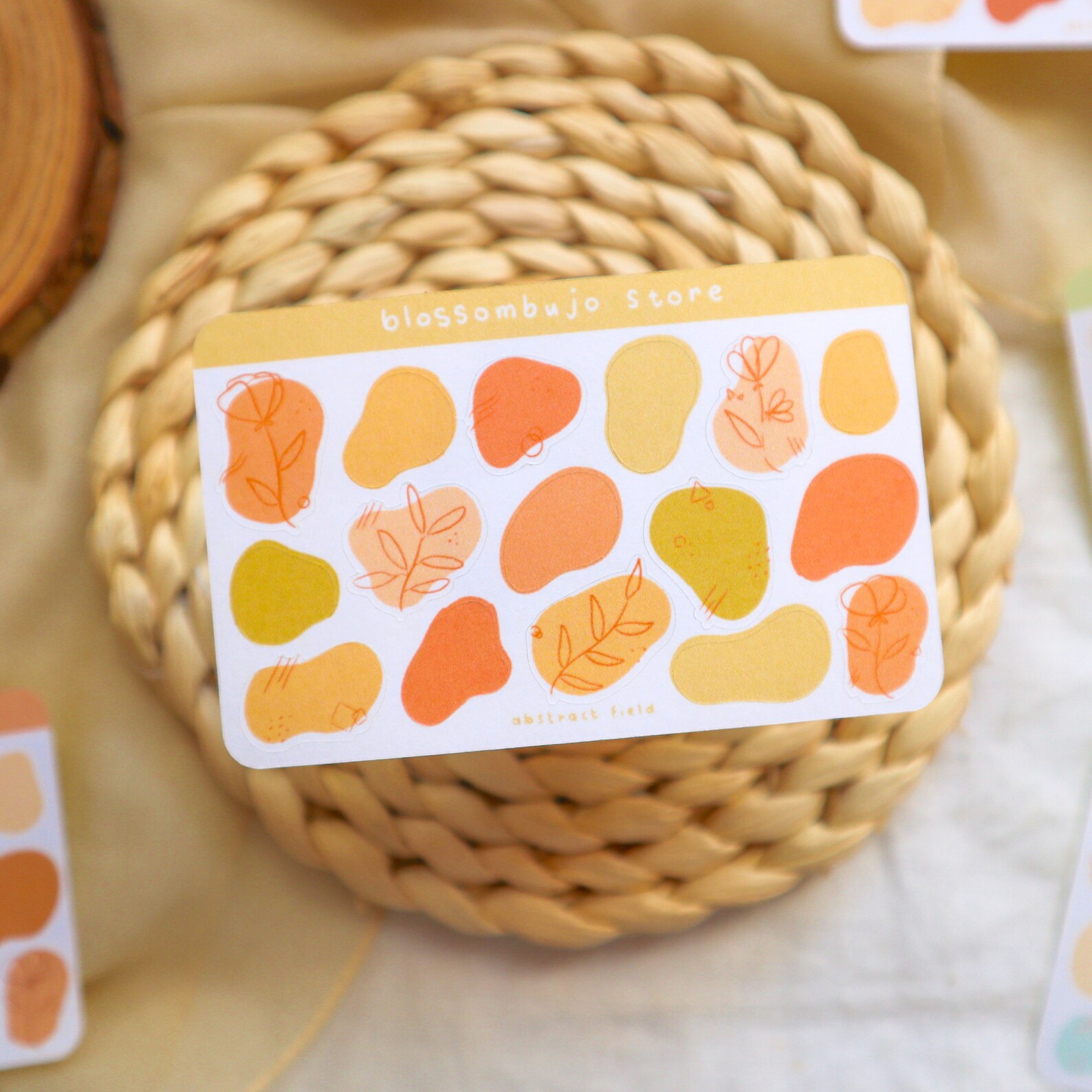 Stickersheet Abstract Bullet Journal Stickers Planner - Etsy