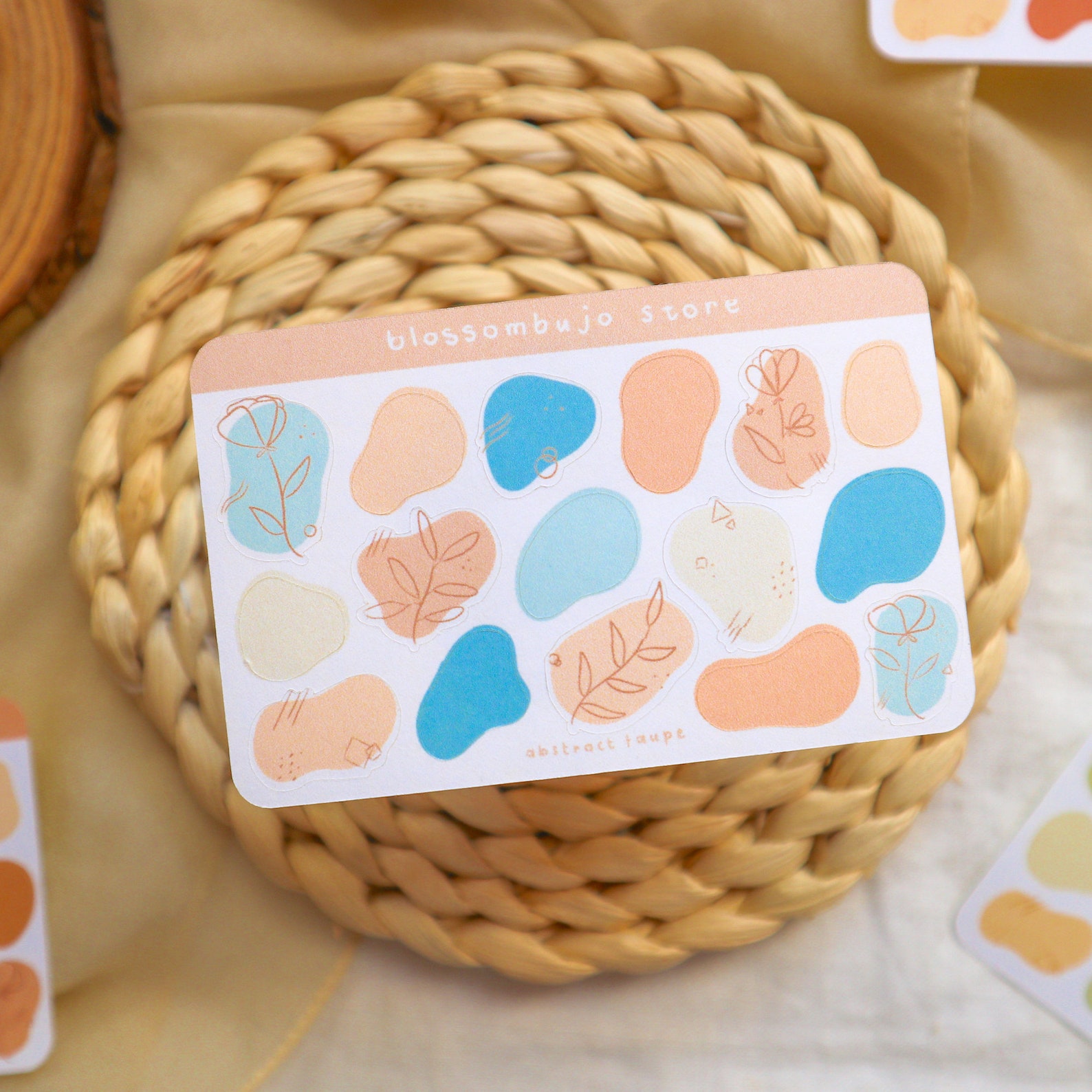 Stickersheet Abstract Bullet Journal Stickers Planner - Etsy