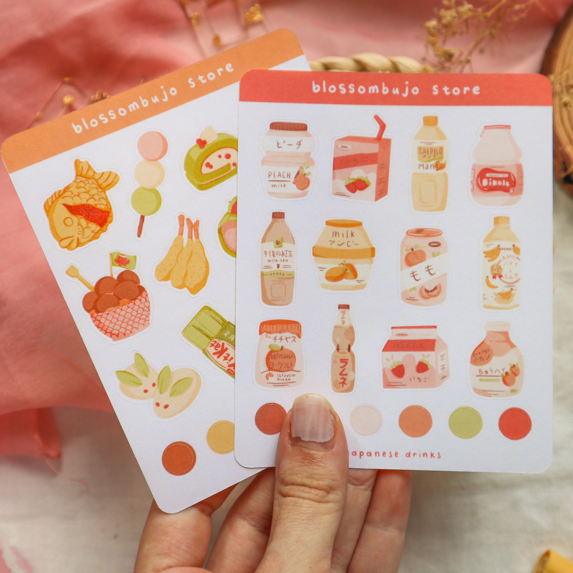 Stickers Bundle Japan Bullet Journal Stickers Planner | Etsy