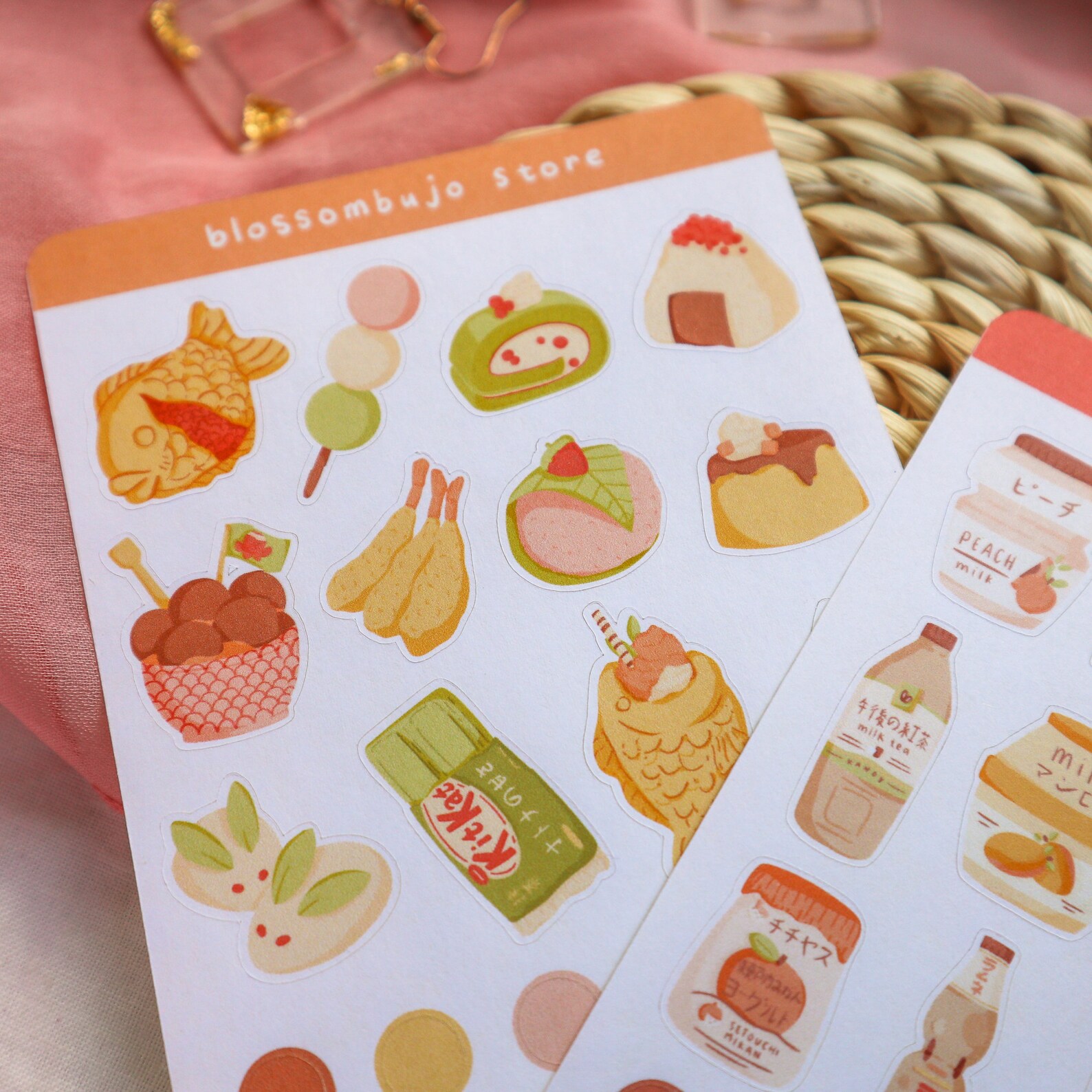 Stickers Bundle Japan Bullet Journal Stickers Planner | Etsy