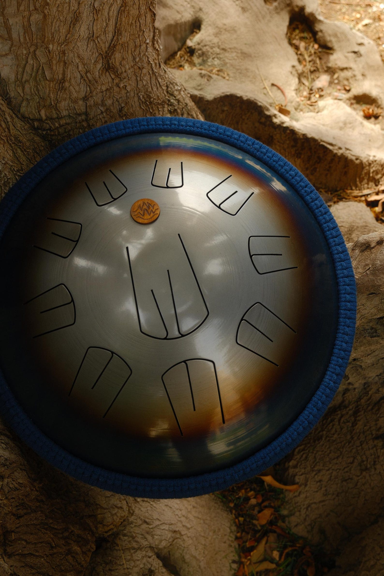Rainbow Steel Tongue Drum 16" - 10 Note Handpan With Bag & Mallets - Etsy