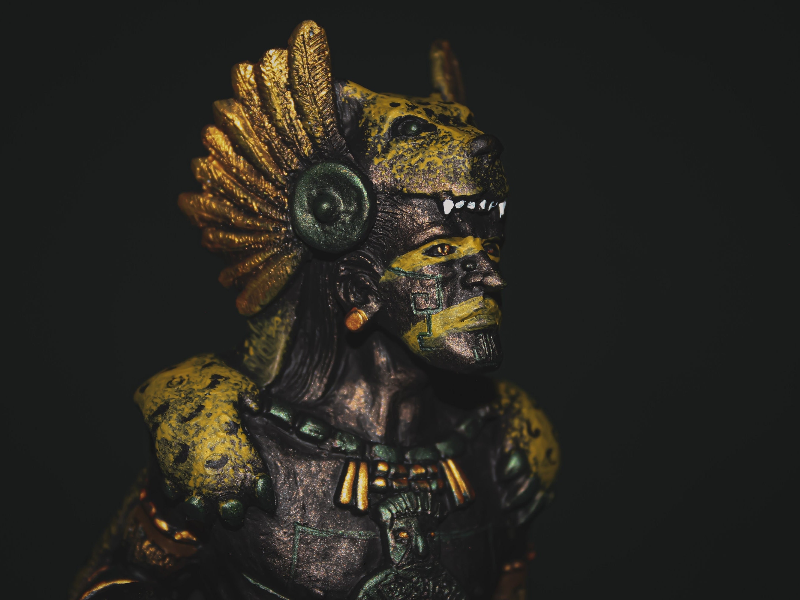 Tezcatlipoca Figuretezcatlipoca Statue Aztec God Aztec - Etsy Canada