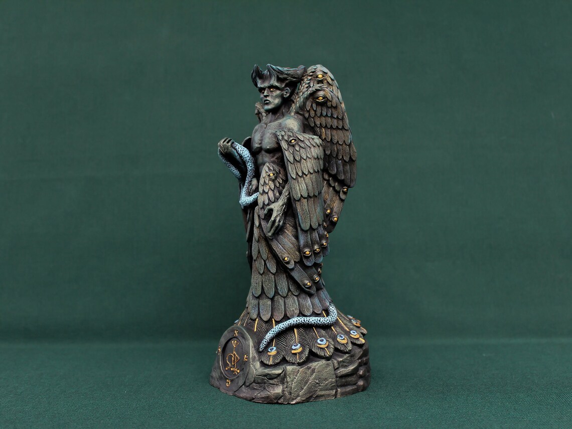 Samael Samael Statue Satan Figure Fallen Angel Archangel - Etsy Hong Kong