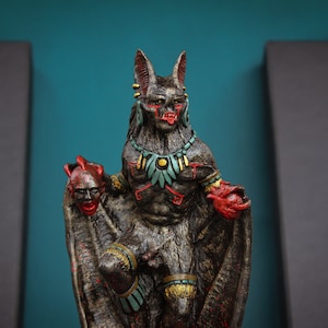 Camazotz Statue: Mayan Bat God Altar Figure - Etsy