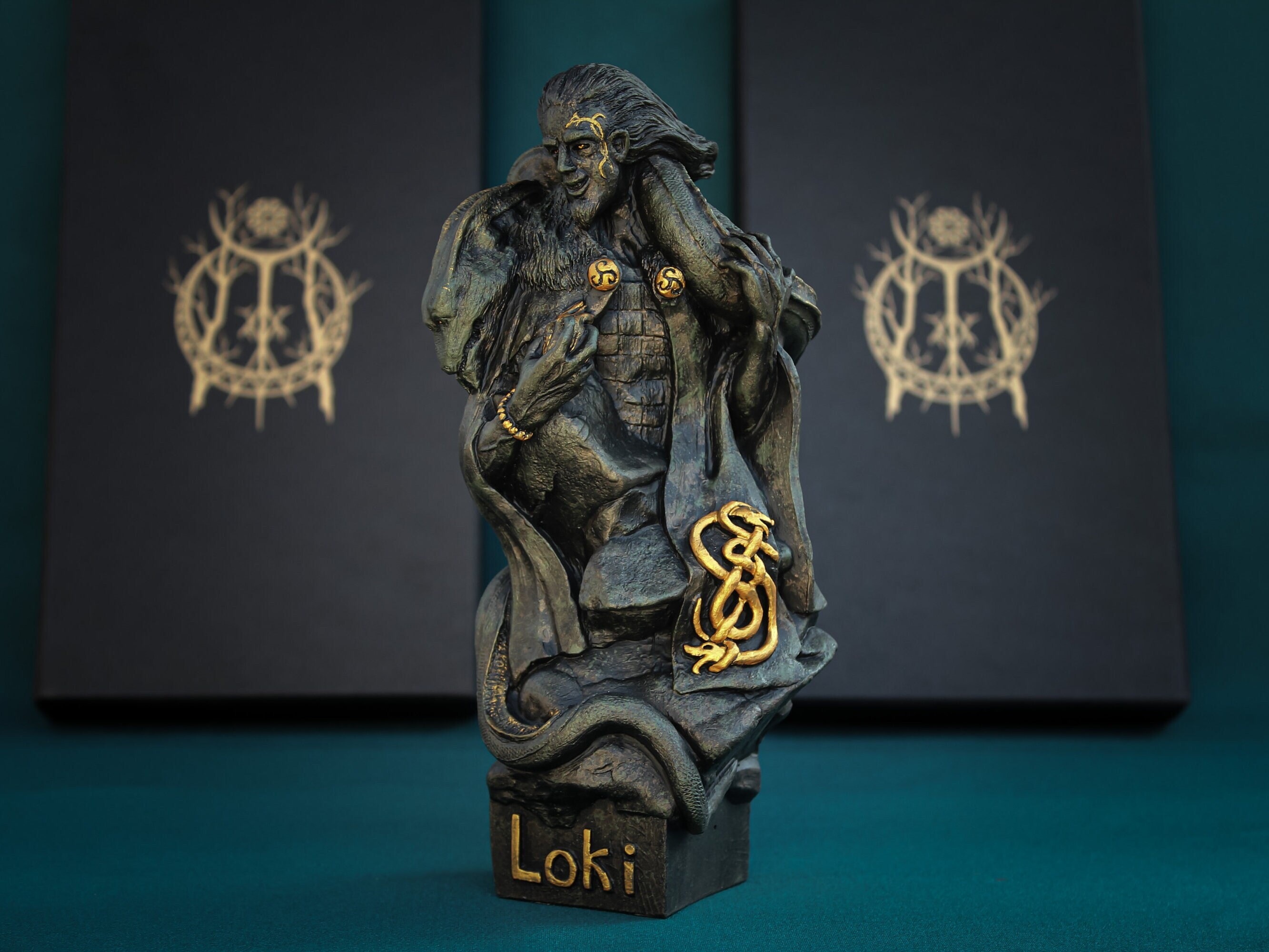 Dios Vikingo Loki Norse Gods From Journey To Ragnarok, Andrea Guardino