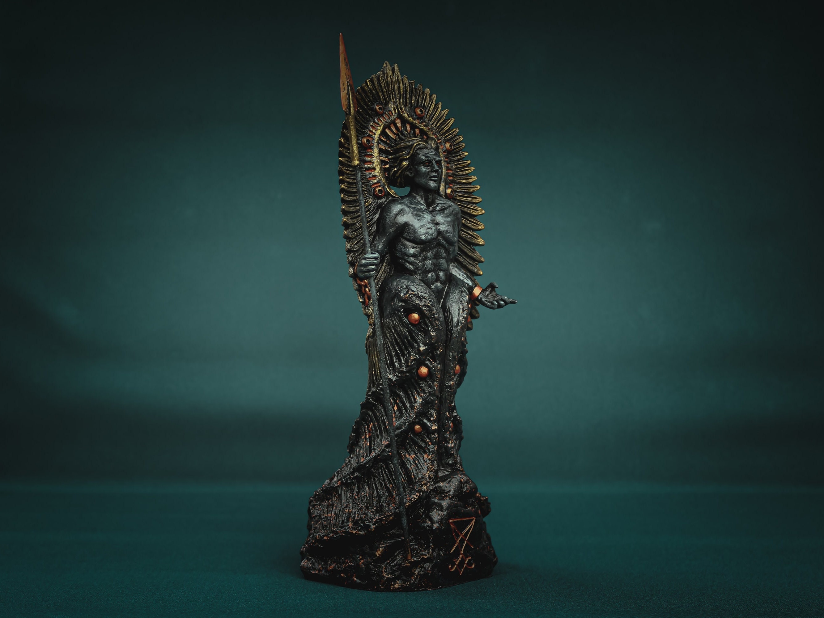 Lucifer Lucifer Statue Fallen Angel Morning Star Lucifer - Etsy Australia