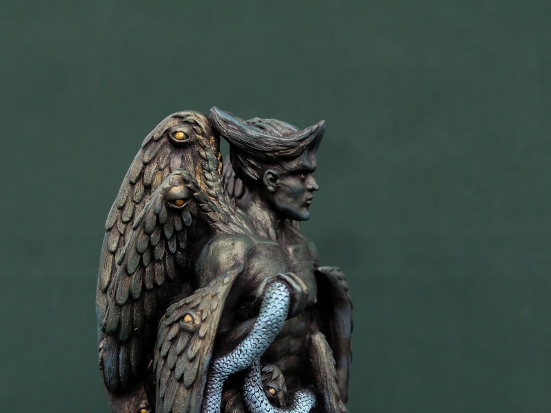 Samael Samael Statue Satan Figure Fallen Angel Archangel - Etsy Hong Kong