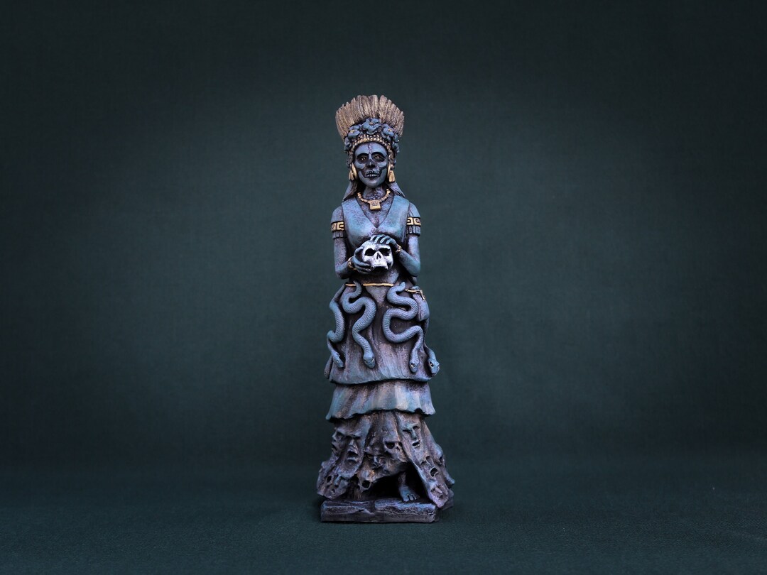 Figura Mictlancihuatl Diosas aztecas Estatua azteca Figura - Etsy México