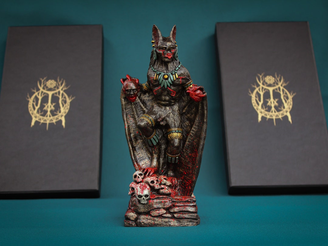 Camazotz Statue: Mayan Bat God Altar Figure - Etsy