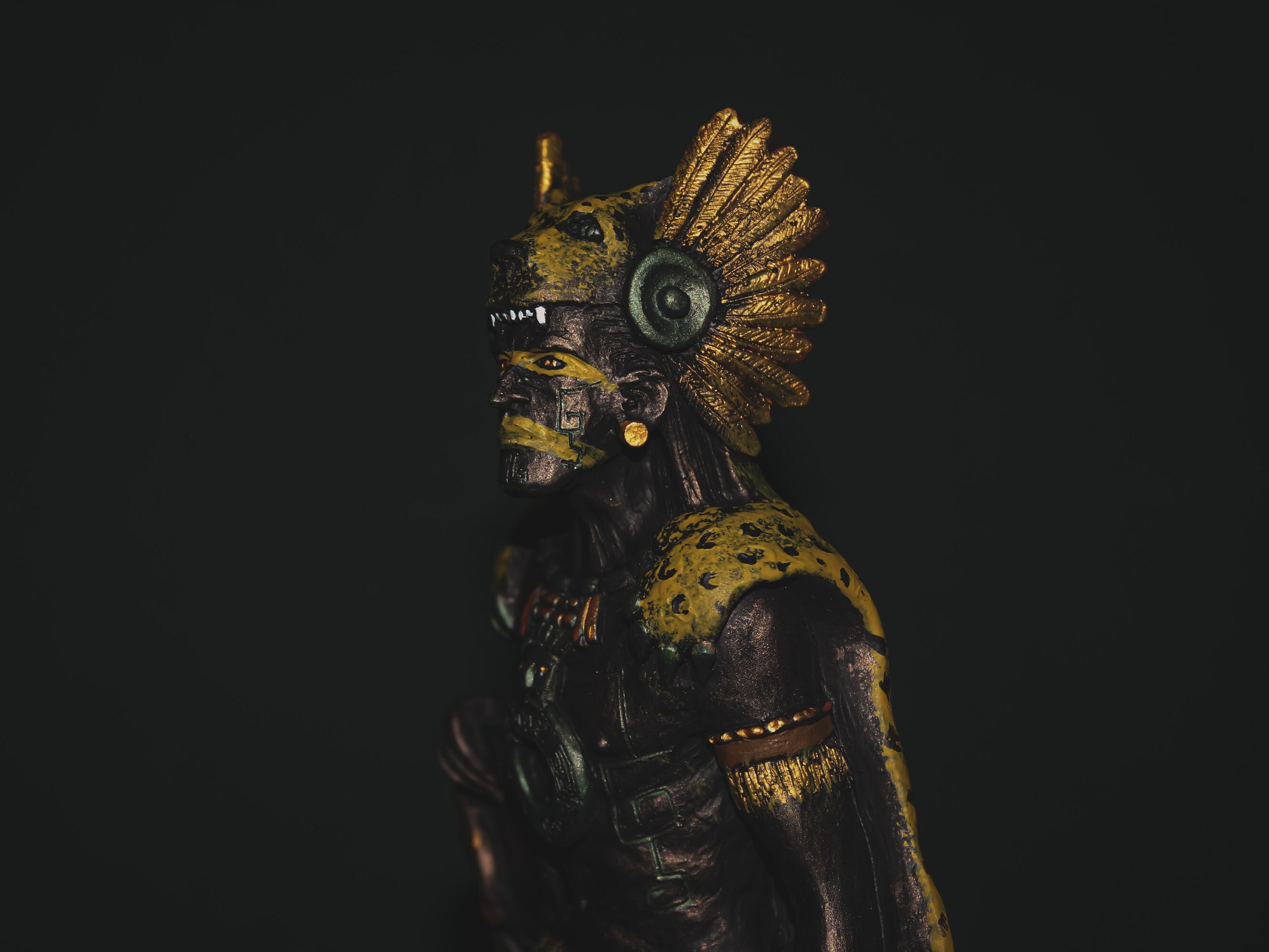 Tezcatlipoca Figuretezcatlipoca Statue Aztec God Aztec | Etsy India