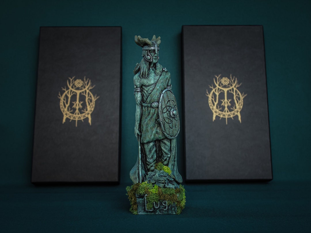 Lugh Figure, Celtic God, Lugh Statue, Lug, Warrior, Celtic Warrior - Etsy