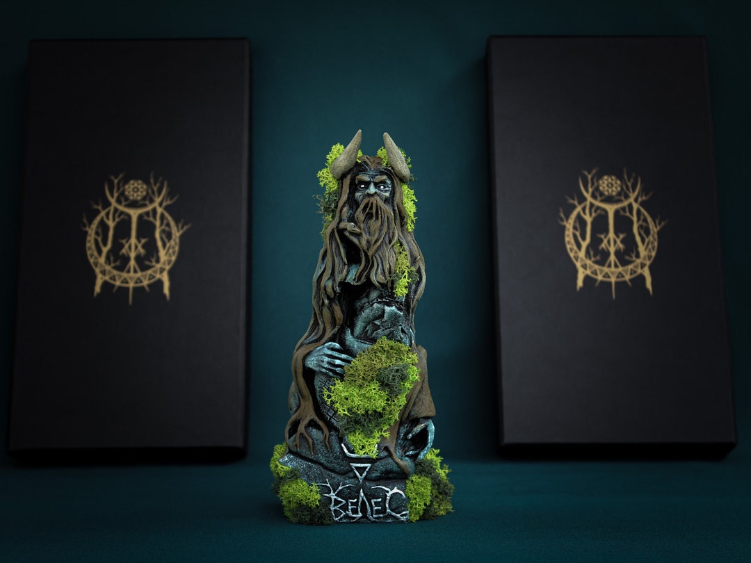 Veles Figure, Veles Statue, Volos, Slavic God, Pagan Idol, Pagan Altar ...