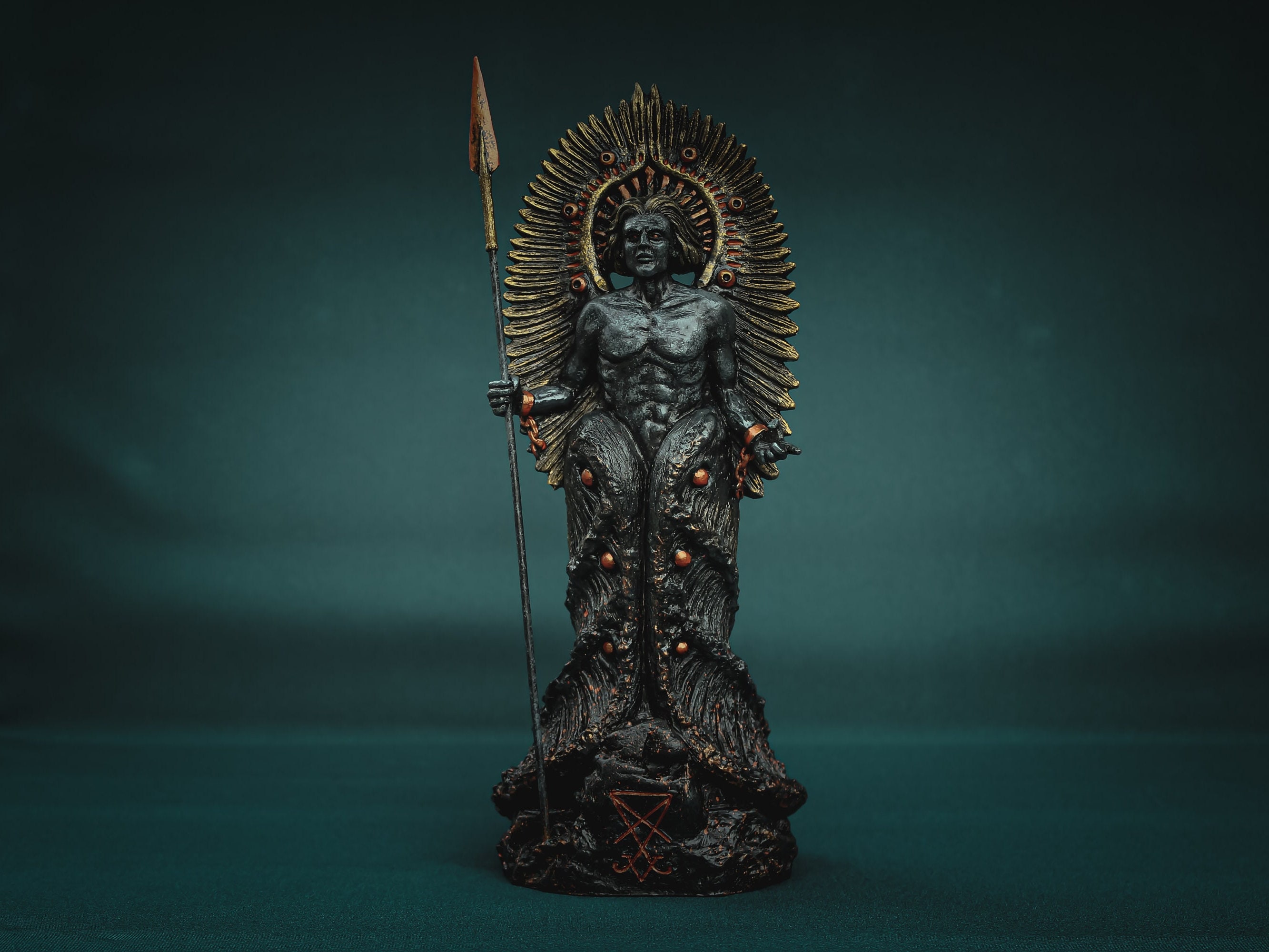 Lucifer Lucifer Statue Fallen Angel Morning Star Lucifer - Etsy Australia